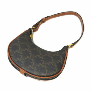 Celine | Bags | Celine Mini Ava Triomphe Handbag Brown Tan | Poshmark